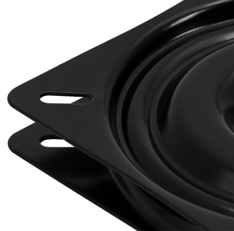 Black Painting Smooth Rotation Smooth Rotation Swivel Plate For Couch ...
