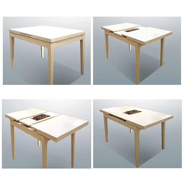 Easy Installation Zinc Plated Extension Dining Table Slide from China ...