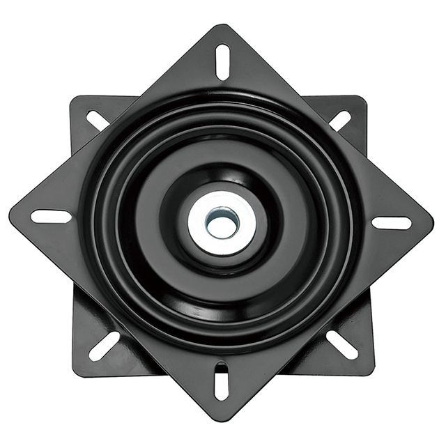 Black Painting Smooth Rotation Smooth Rotation Swivel Plate For Couch ...